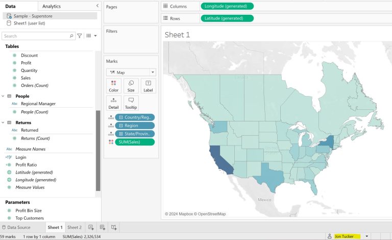 How to Set Row-Level Security in Tableau Using Dynamic User Filters