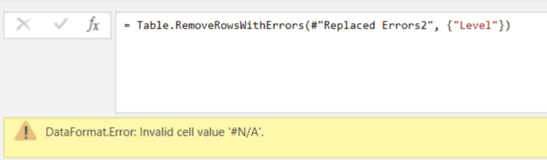 Common Power Query Errors And How To Handle Them Daily Bi Talks