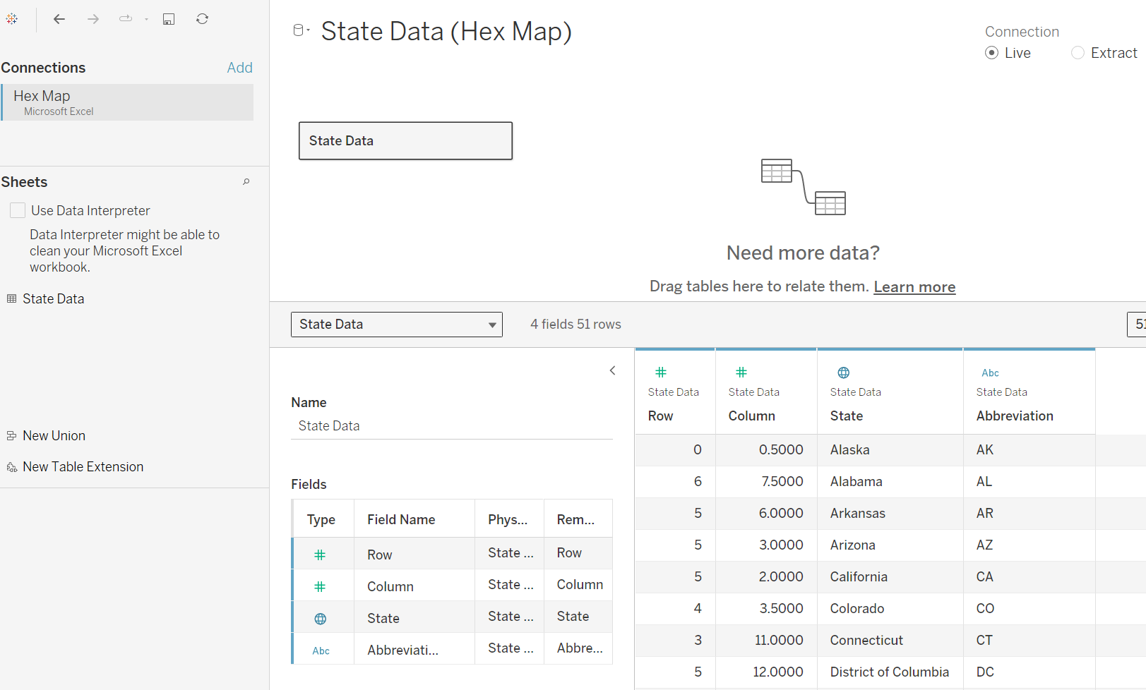 How to Create Hex Polygon/Tile Grid Maps in Tableau - Daily BI Talks