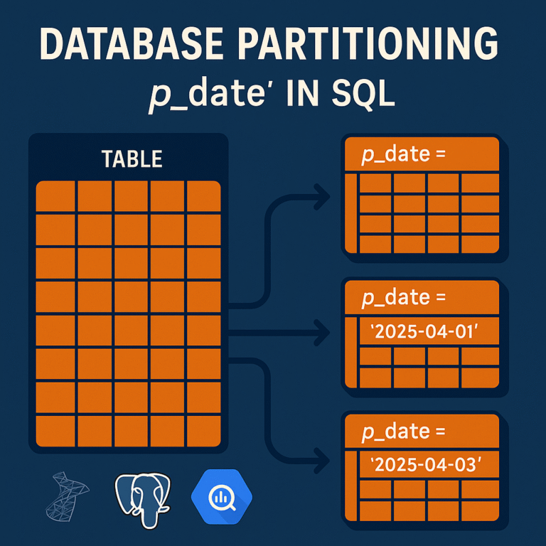 Understanding Partitioning in Databases: What p_date Means and Why It Matters - Daily BI Talks